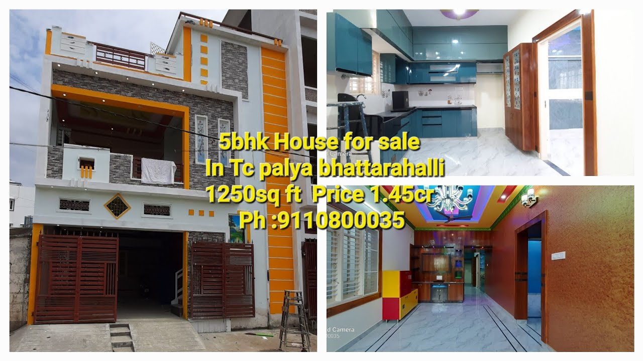 5BHK BEAUTIFUL INDEPENDENT HOUSE FOR SALE 1250SQ FT PRICE 1.40CR NEG PH ...