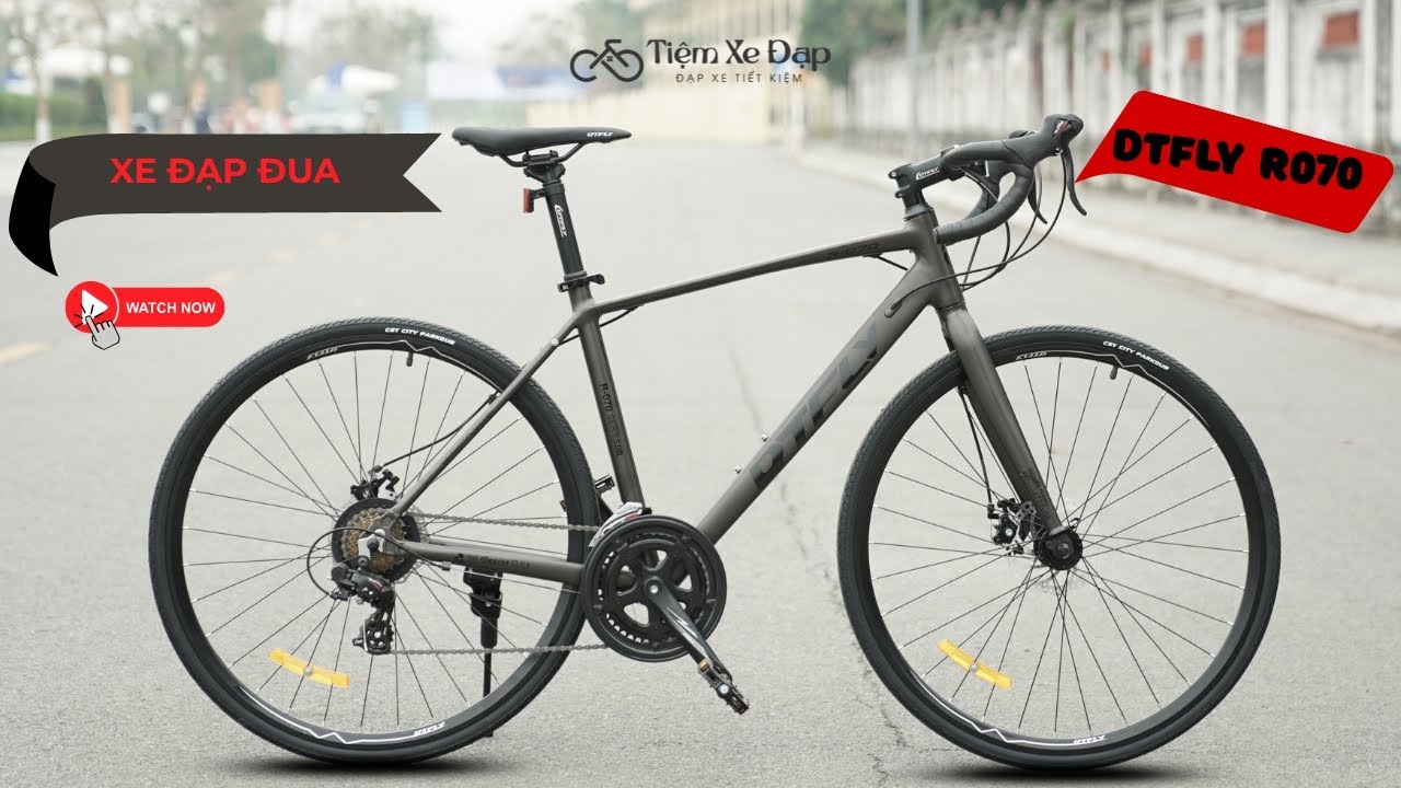 ĐÁNH GIÁ - REVIEW CHI TIẾT XE ĐẠP ĐUA DTFLY R-070 - YouTube