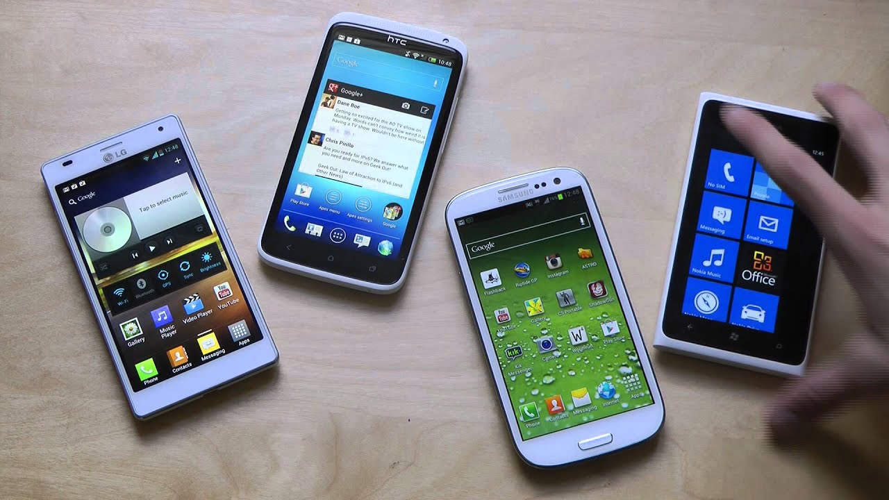 Best Top Smartphones 2012 - YouTube