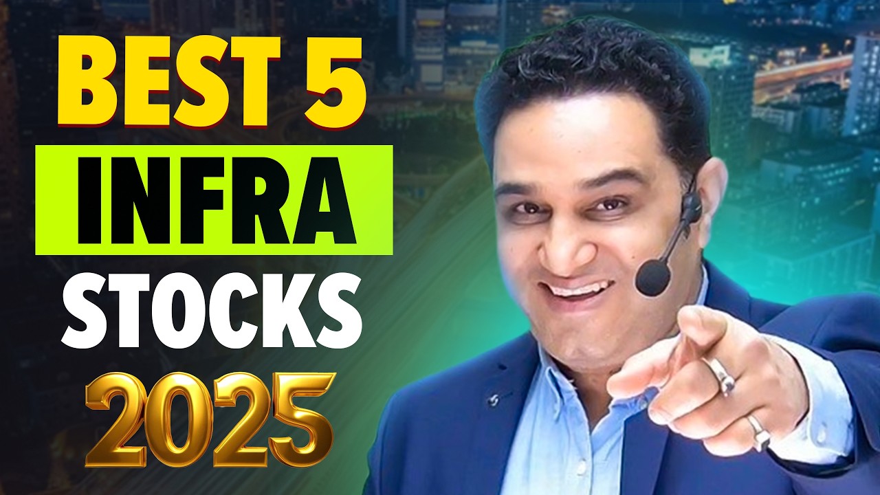 BEST 5 INFRA Stocks | Detailed Analysis | @realscalpervipul - YouTube