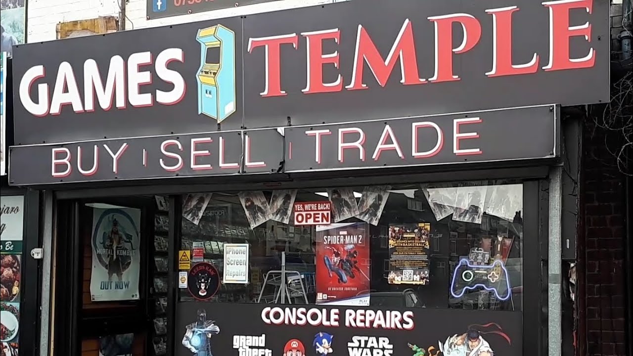 hunting at my new favourite game shop - YouTube