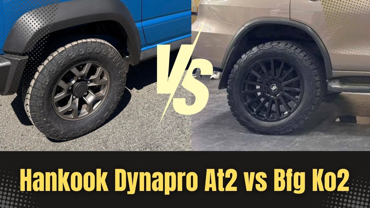 Hankook Dynapro AT2 vs BFG KO2 - YouTube