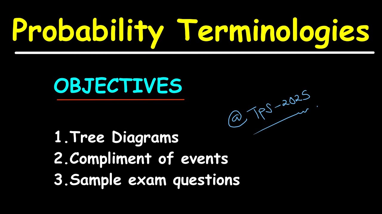Tree diagrams & Compliment of events - YouTube