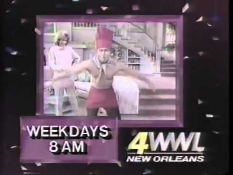 WWL New Orleans Ads, Promos/Station ID, 1989 - YouTube