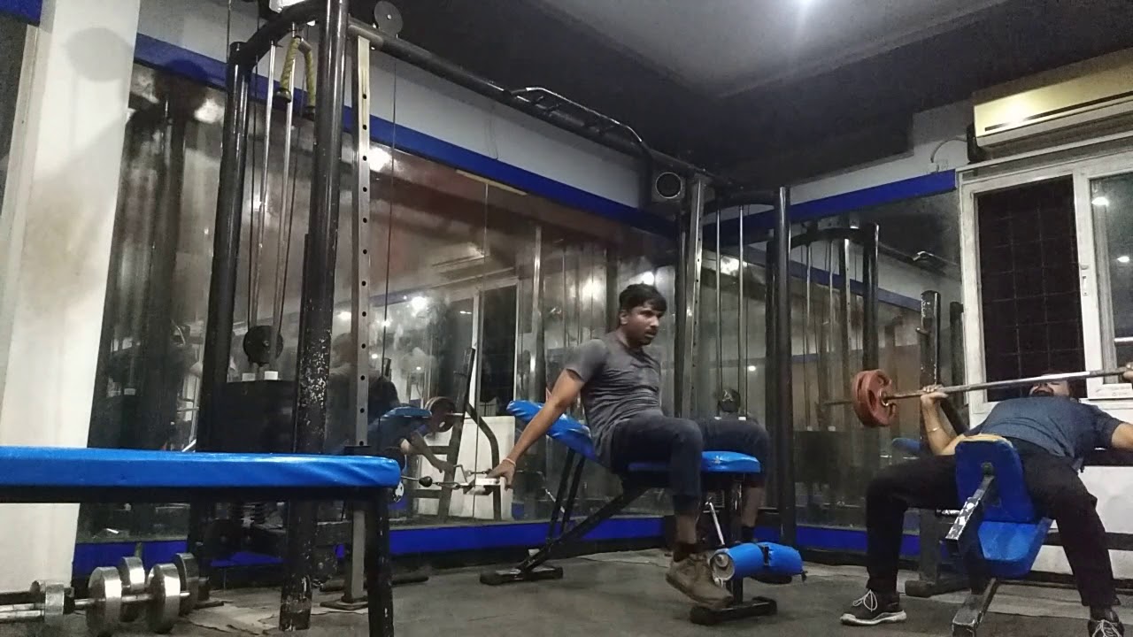 Gym Time Lapse Workout| - YouTube