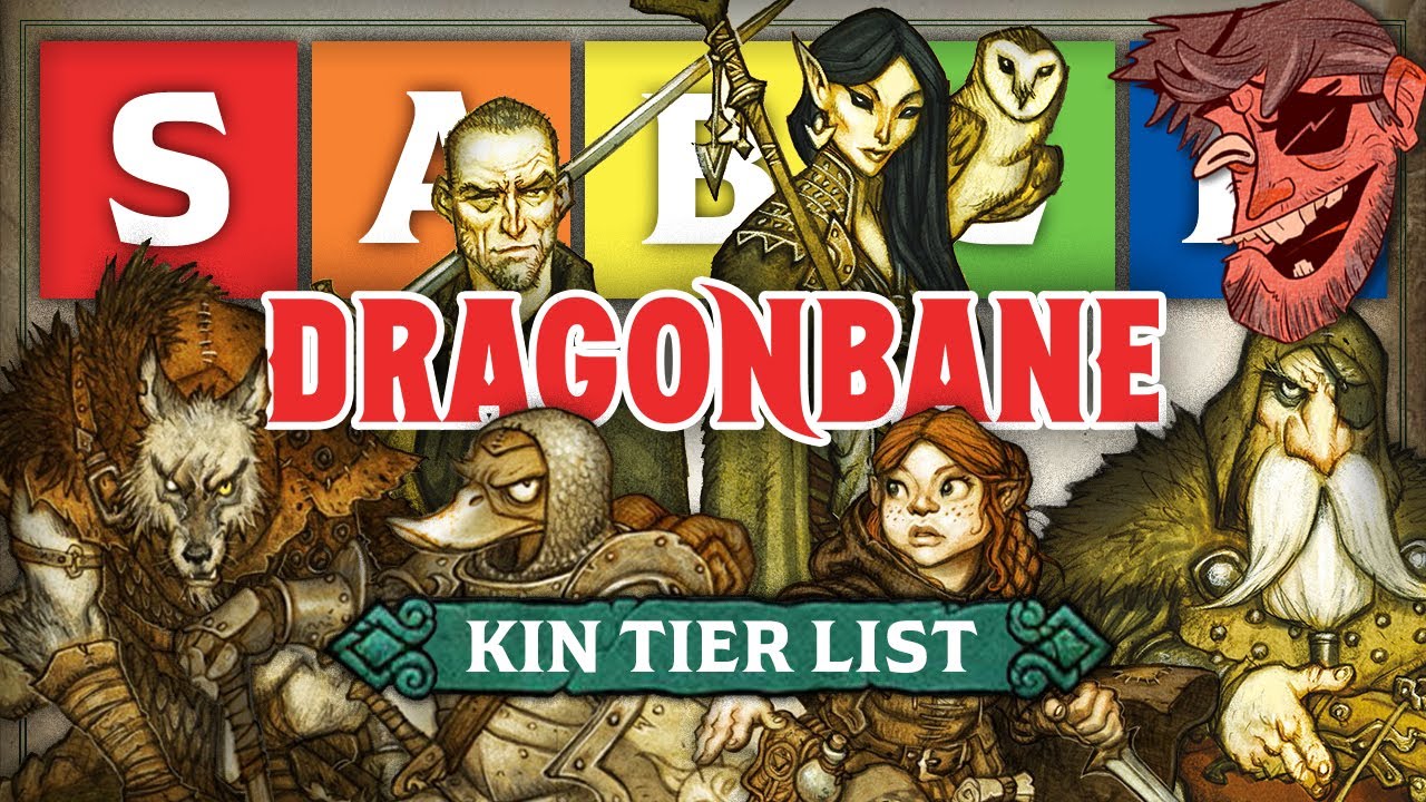Dragonbane // Kin Tier List (Rulebook Only) - YouTube