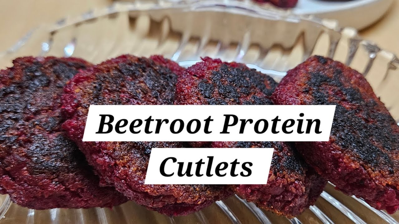 Beetroot Protein Cutlets @fitfoodiewanderer | Weight loss recipe | High ...