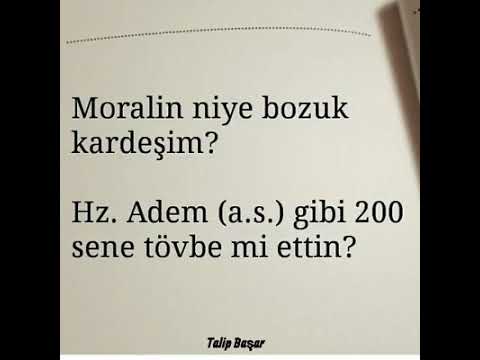 Moralin niye bozuk?