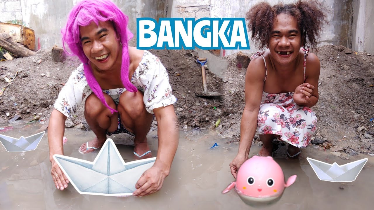 Bangkang Papel nina Bebang at Prencess | Madam Sonya Funny Video - YouTube