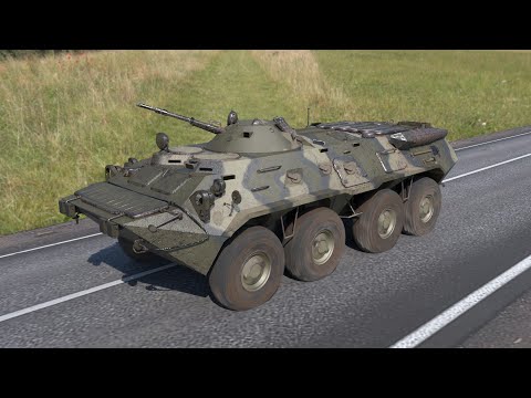 The Btr-80 Armored Personnel Carrier 3d model by Awei Jiang