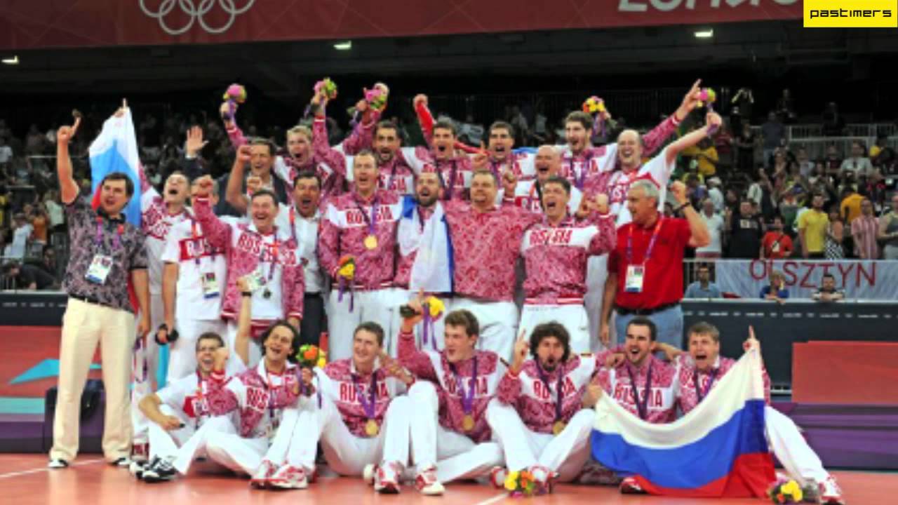 Russia Mens Volleyball Team at London Olympics 2012 - YouTube