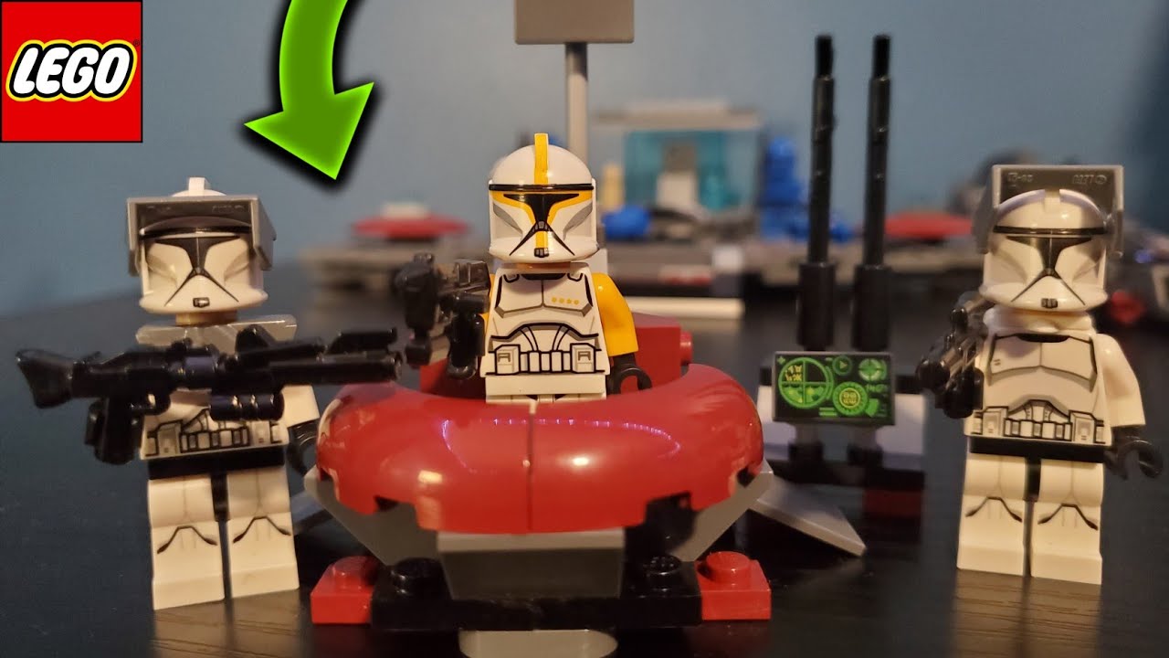 How To UPGRADE Your CLONE Command Station Battle Pack! (LEGO Star Wars ...