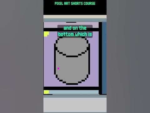 Pixel Art Basics - Shading a Cylinder - YouTube