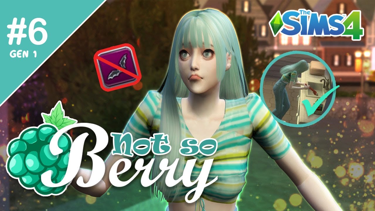 The Sims 4 : Not so Berry Challenge l GEN1 l #6 ความมืดไม่กลัว กลัว ...