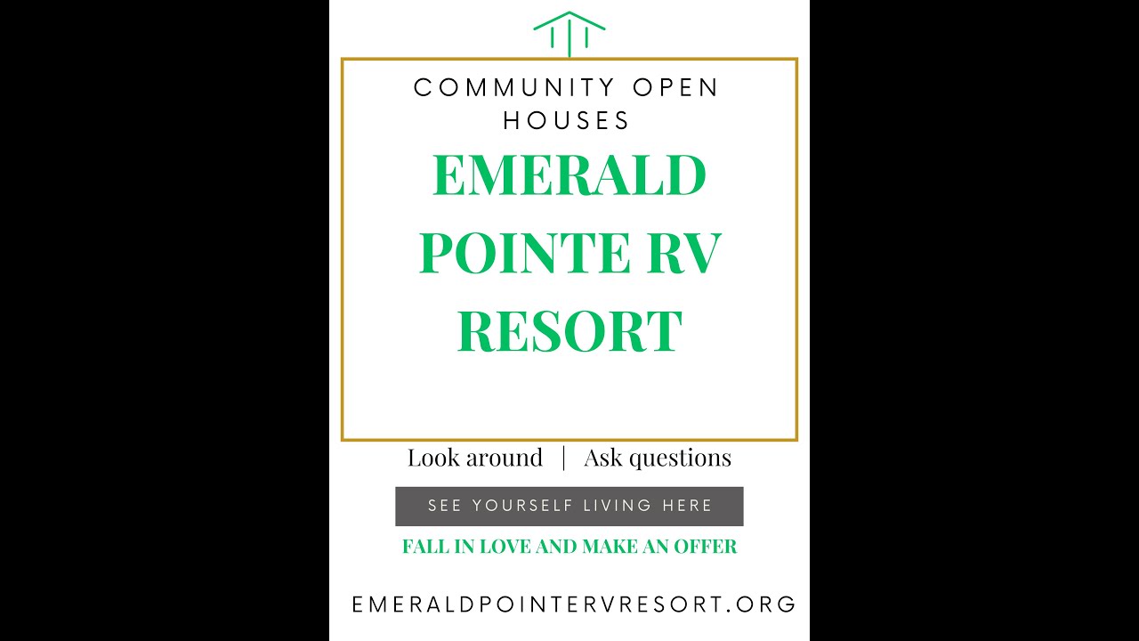 Emerald Pointe RV Resort 2024 driving tour Zephyrhills FL fast forward ...