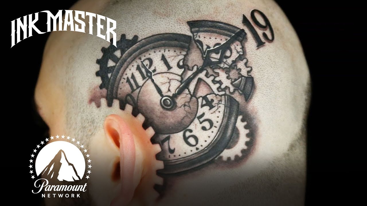 Clock Cog Tattoos