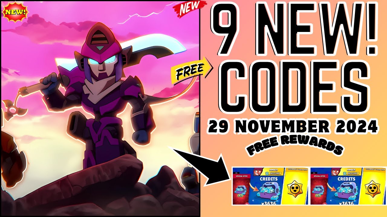 BLACK FRIDAY🥰BRAWL STARS PROMO CODES NOVEMBER 2024 - BRAWL STARS PROMO ...