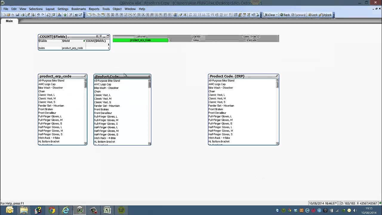 Qlikview String Functions by RFB 183 - YouTube