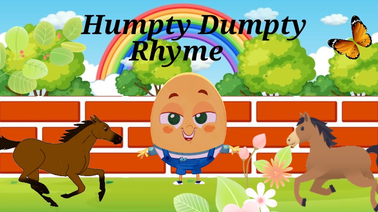 Humpty Dumpty Rhyme|Kids nursery rhymes|Rhymes for kids in english|Kids ...