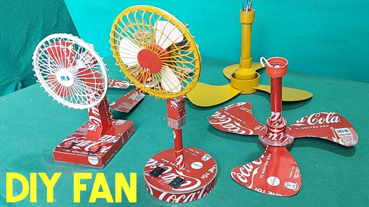 Ceiling fans, table fans, tree fans and toy airplanes - YouTube