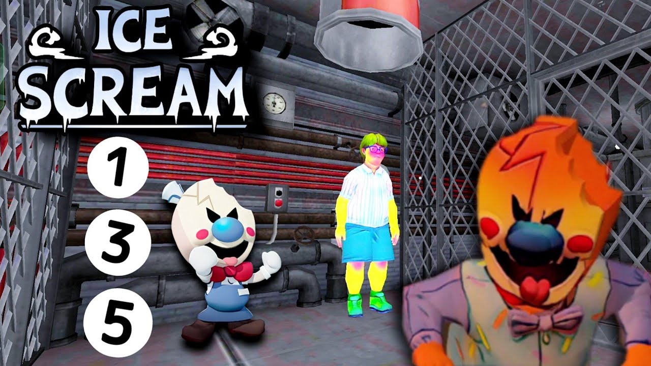 Ice Scream 1,3,5 Tycoon Rod Gameplay | Tycoon Rod in Same 3 Parts - YouTube