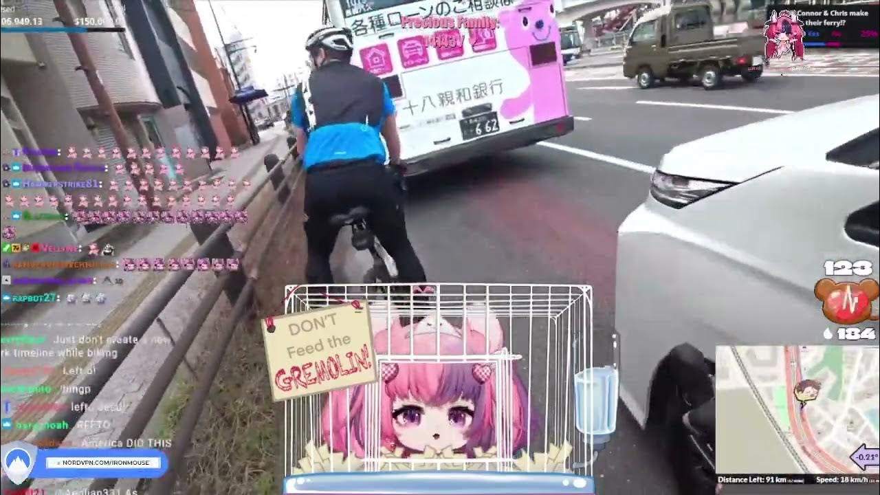 Ironmouse sings Modjo - Lady (Hear Me Tonight) on CDawgVA IRL charity cycling stream - YouTube