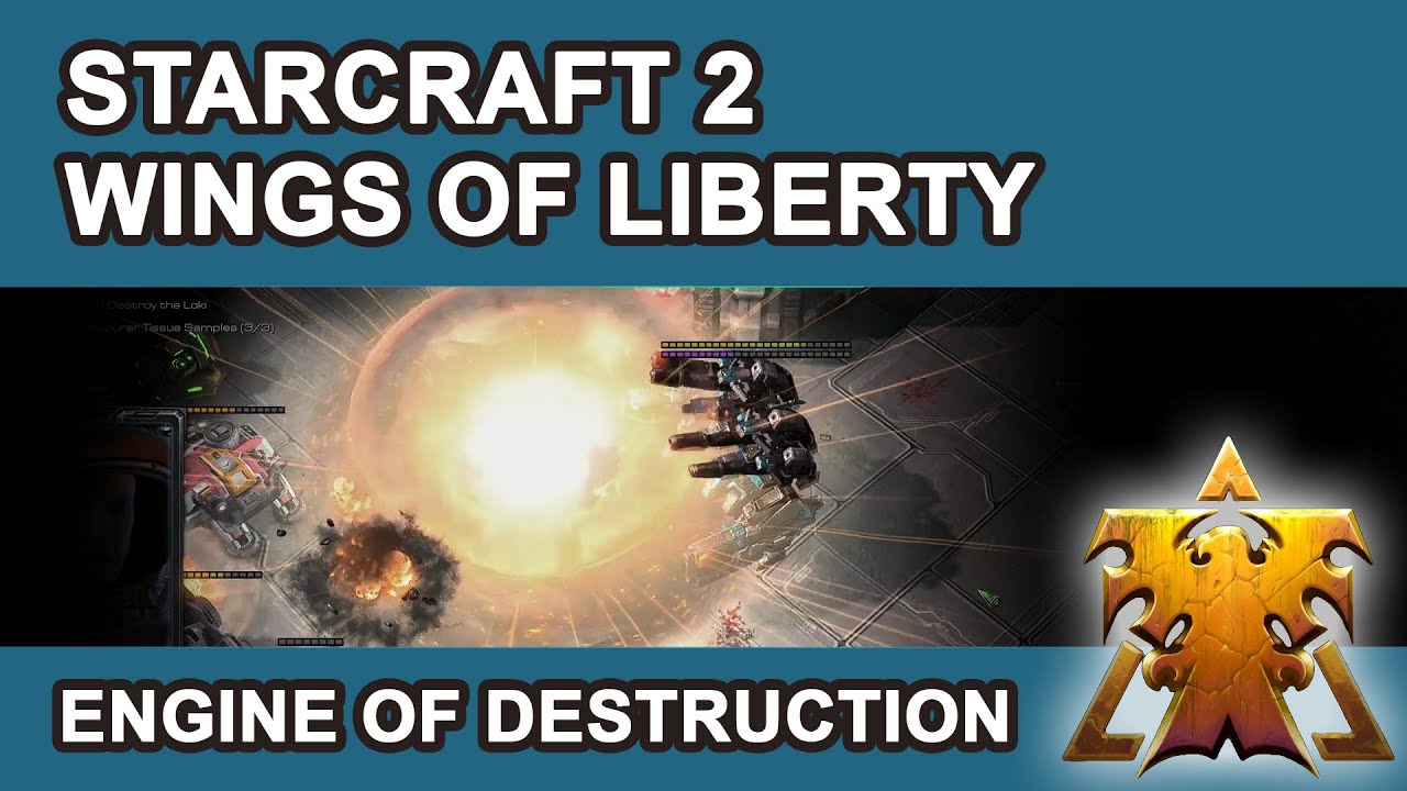 StarCraft 2: Wings of Liberty - Engine of Destruction Mission - YouTube