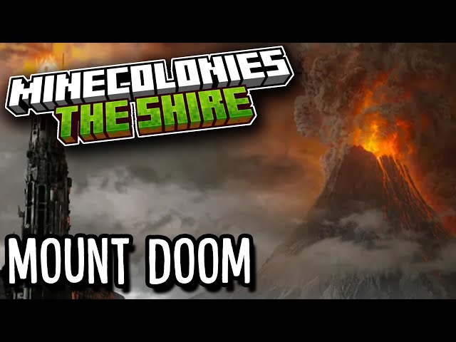 Minecraft Mount Doom