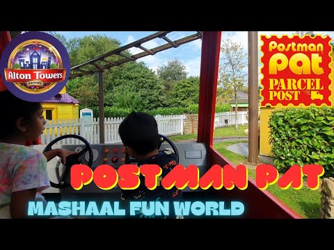 Postman Pat Parcel Post in Cbeebies Land Alton Towers (Sept 2023) [4K ...