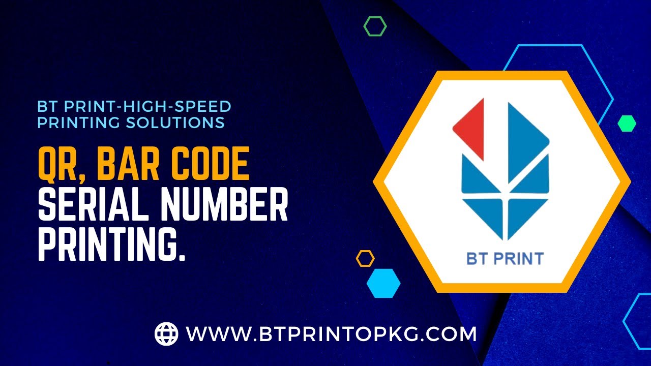BT Print- QR, BAR Code, Serial Number, and High-Speed Printing ...