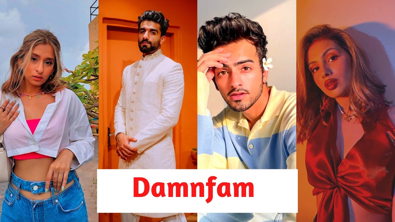 Damnfam new reels|Mr.mnv,unnatim,ashikhanna,tanzeelkhan,sanketmehta ...