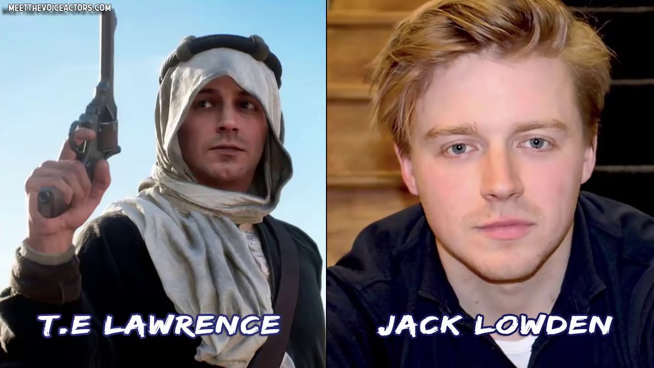 Battlefield 1 Characters And Voice Actors - YouTube