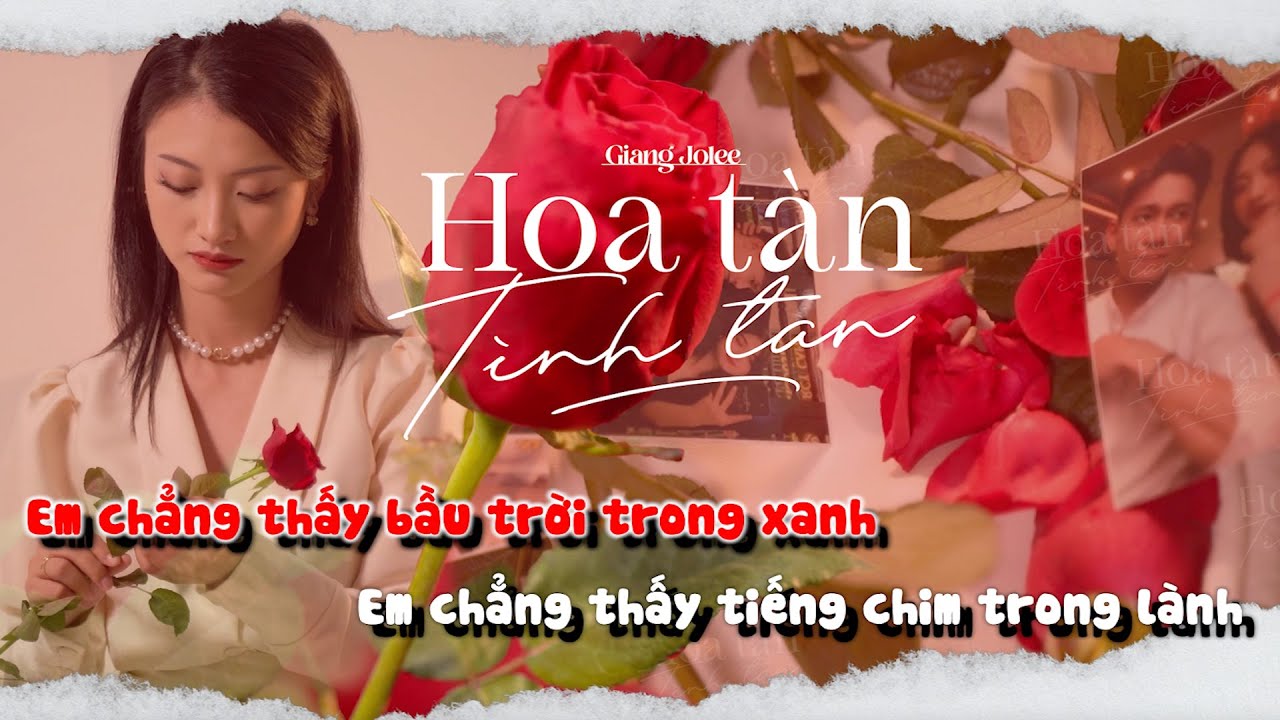 Hoa Tàn Tình Tan - Giang Jolee | KARAOKE BEAT CHUẨN - YouTube