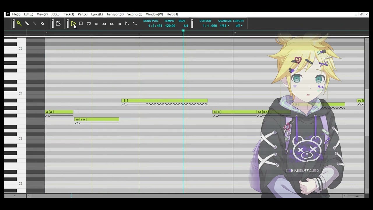 len kagamine tuning practice || reborn - nightcord at 25 - YouTube