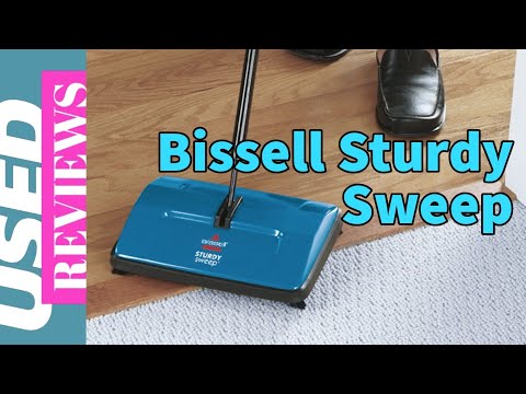 Bissell Sturdy sweep, Lightweight Carpet Sweeper - YouTube
