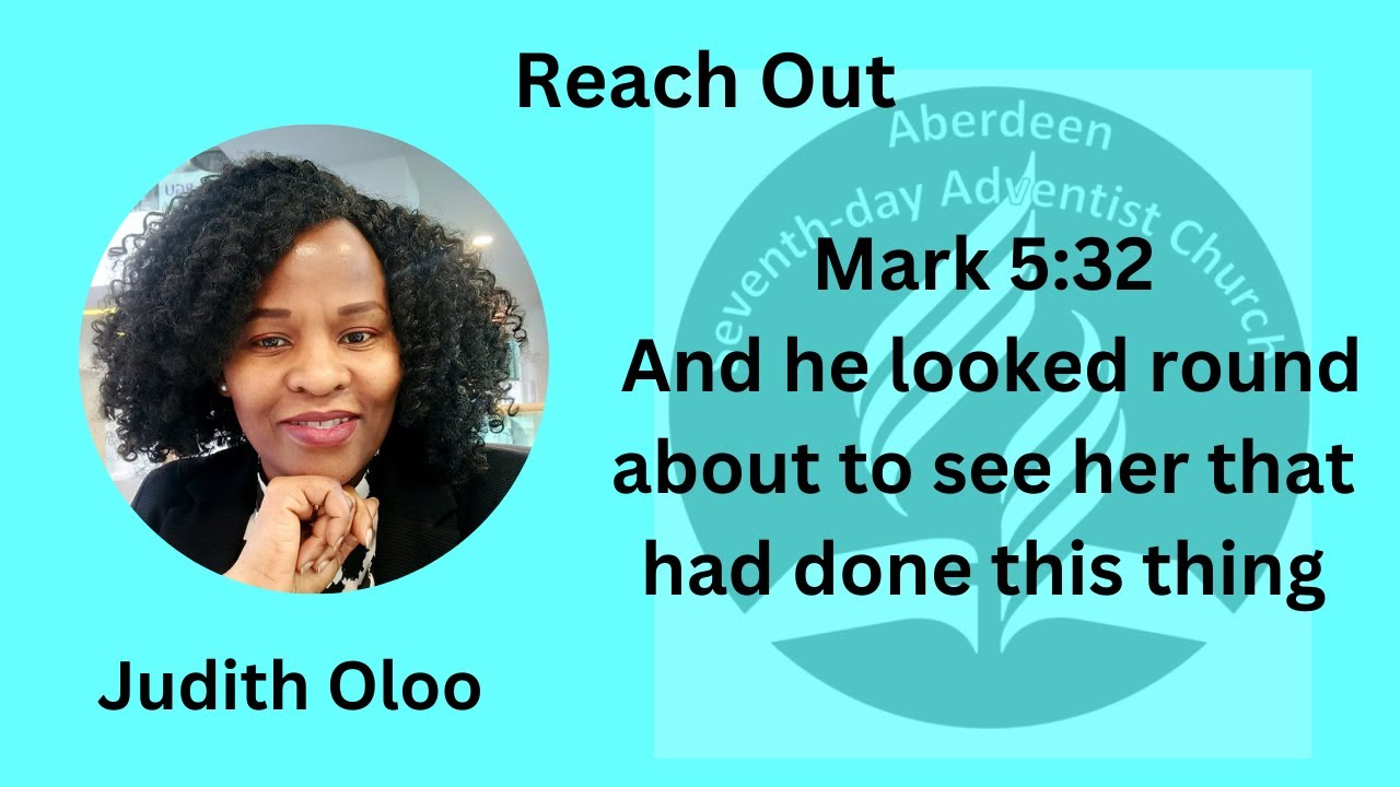 Reach Out, Sister Judith Oloo - YouTube