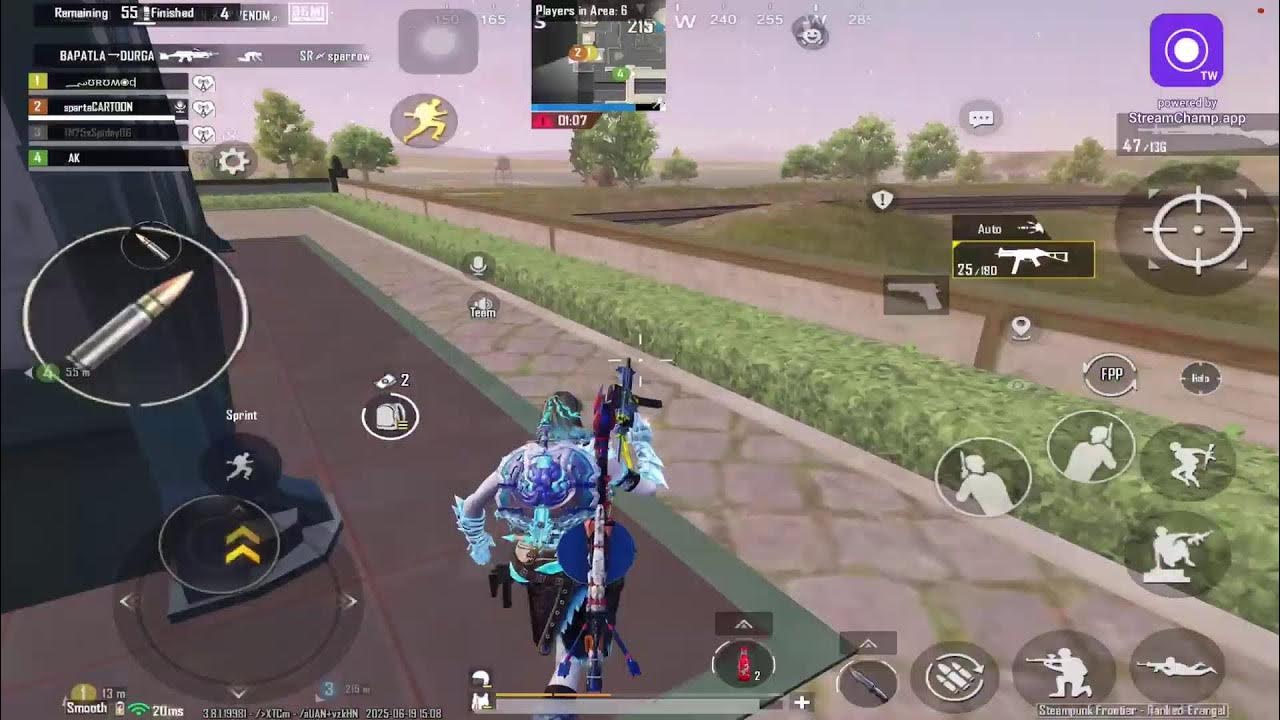 CARTOON GAMING # PUBG # 3.8 UPDATE #I PAD PRO #M4 CHIP# HIGH GRAPHICS# FULL RUSH - YouTube