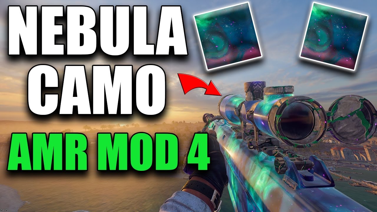 Getting NEBULA CAMO for the AMR MOD 4 in BLACK OPS 6 ZOMBIES! - YouTube