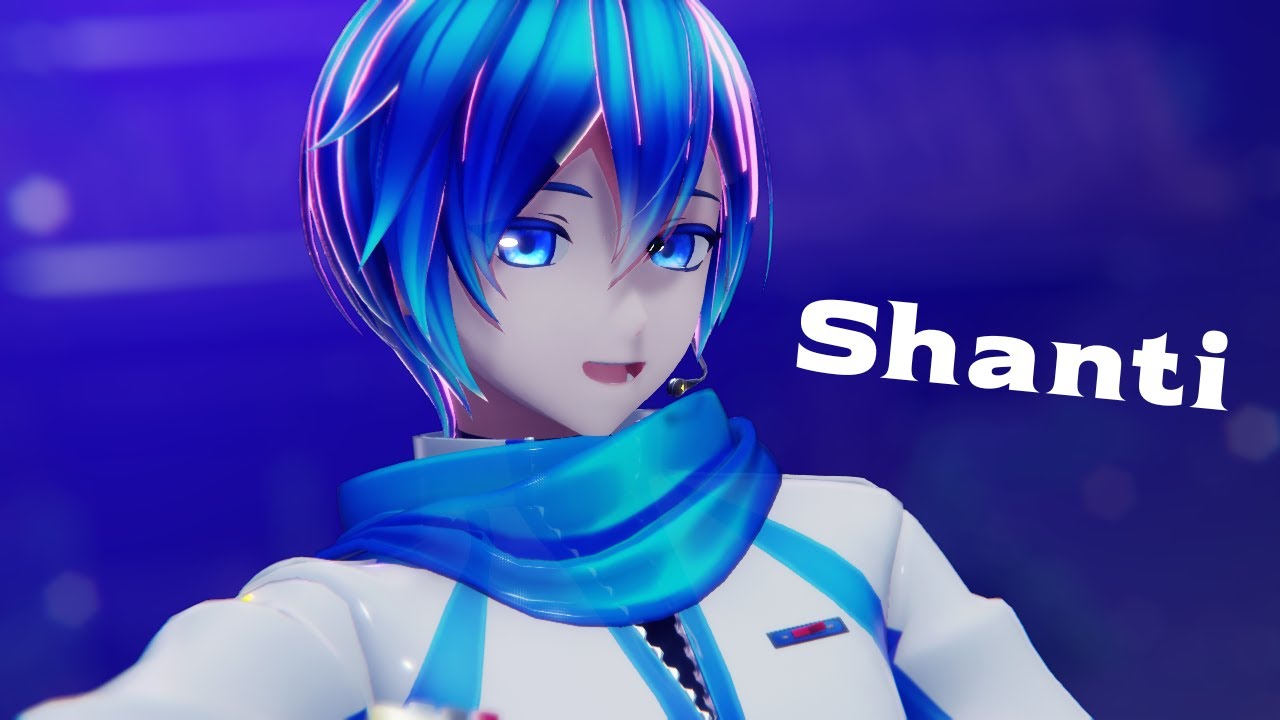 【MMD】シャンティ / Shanti【KAITO】 - YouTube