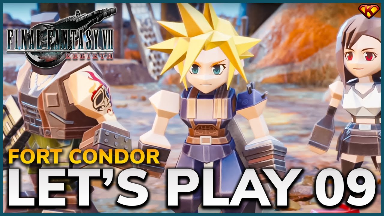 Fort Condor | FFVII REBIRTH - LET'S PLAY FR #09 - YouTube