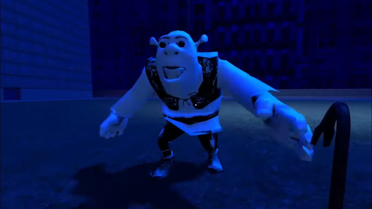 FAST VHS NIGHTMARE SHREK IN NEON BIG CITY - YouTube