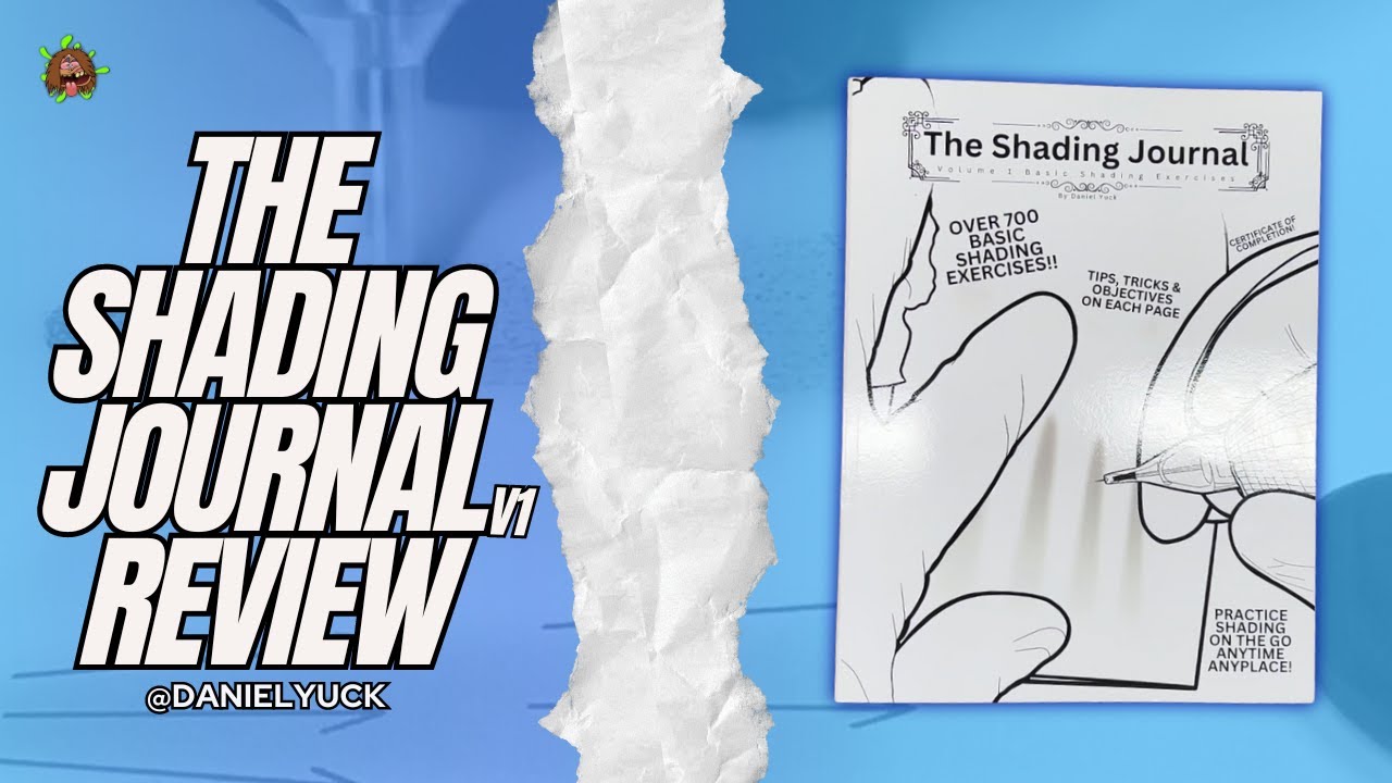The Shading Journal V1 Basic Shading Exercises Review - YouTube