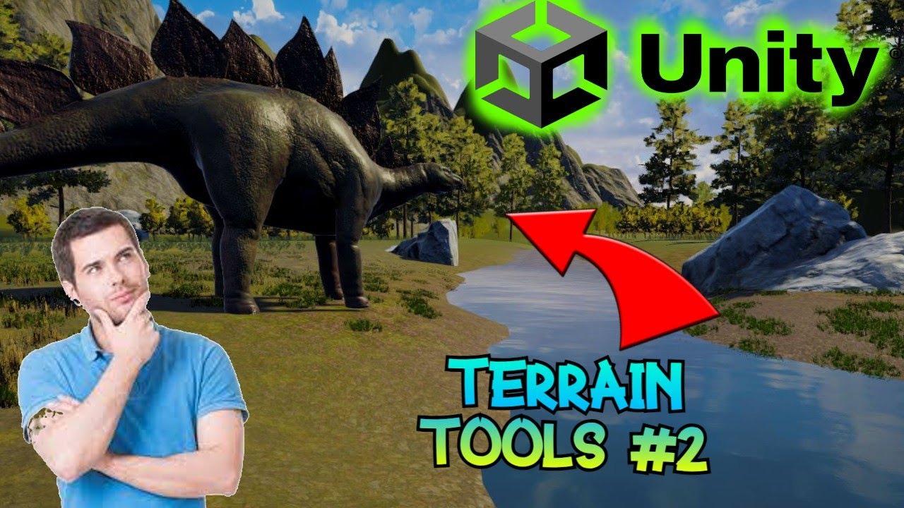 Como CREAR un TERRENO en UNITY 2023 🔥🔥🔥 Terrain tools #2 URP - YouTube