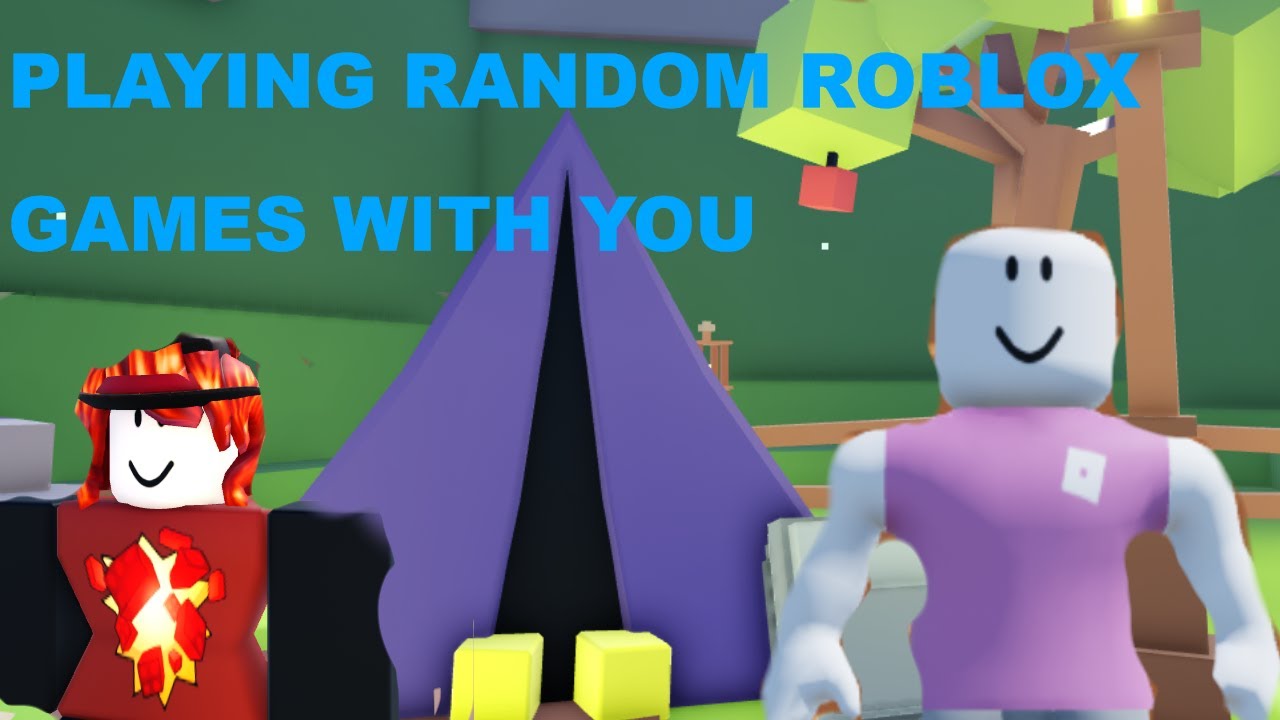 RANDOM ROBLOX GAMES WITH YOU AND MY FRIEND @BengelTigee - YouTube
