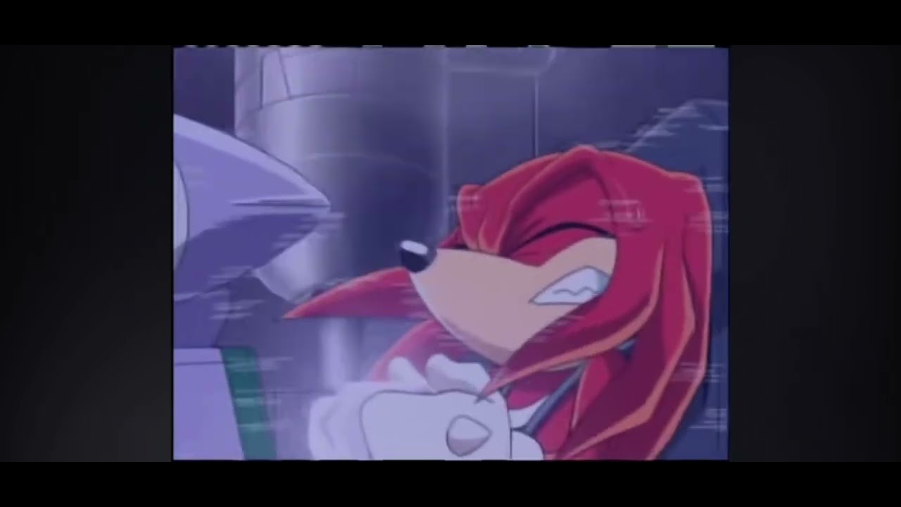 Sonic X English Dub soundtrack - Knuckles’ scream - YouTube