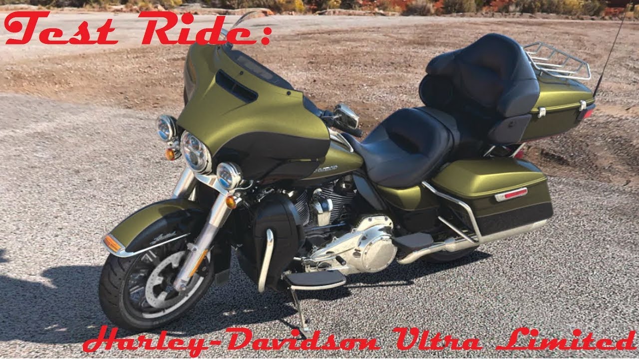 Test Ride: Harley Davidson Ultra Limited - YouTube