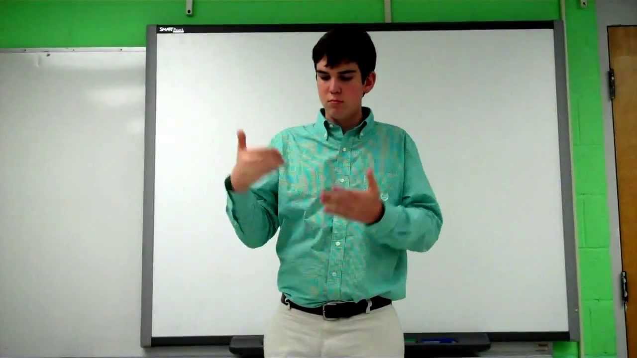 I Have a Dream Speech Sign Language Interpretation BY Kent Griffith ...