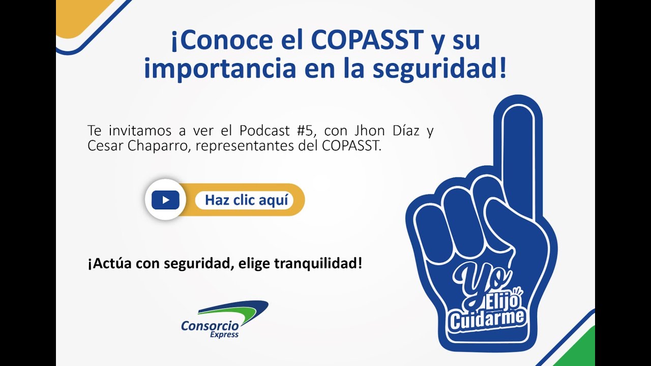 Podcast #5 - Conoce el Copasst y su importancia en la seguridad - YouTube