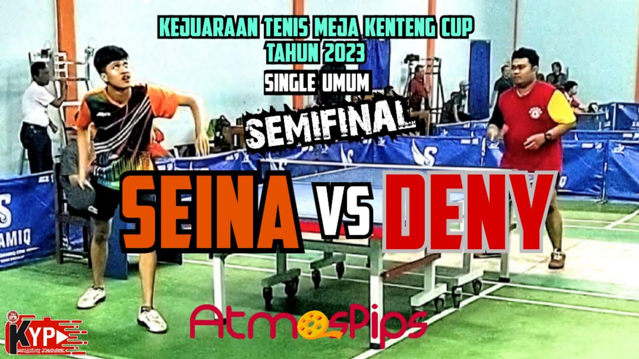 SEINA (RF Oke Sport) vs DENY BLOCKER (Oke Sport) 🏓🏓 Semifinal, Kenteng ...