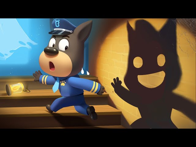 Scary Haunted House | Police Cartoon | Kids Cartoon | Sheriff Labrador ...